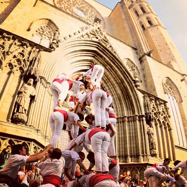 Typisch uit Catalonië: Castellers | Barcelona met Marta