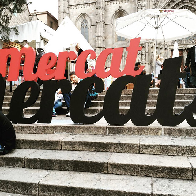 Mercat de Mercats in Barcelona - Barcelona met Marta
